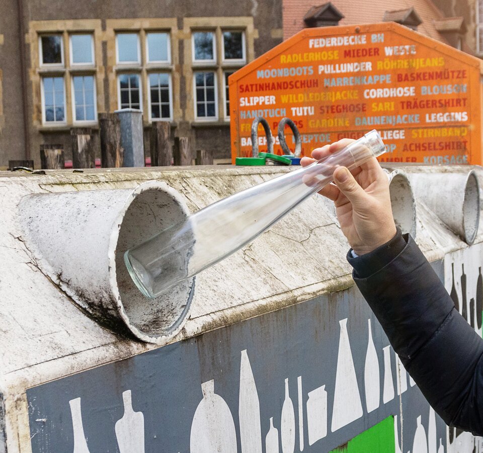 Glascontainer In Bremen